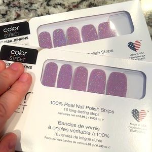 Color Street | Makeup | Brand New Color Street Nail Strips Glitter ...